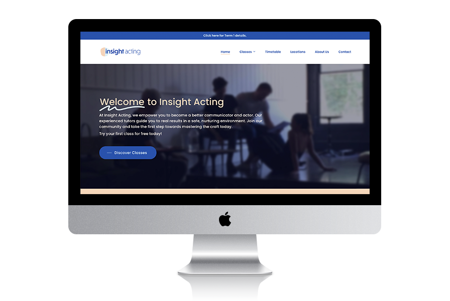Website Portfolio | Insight Acting